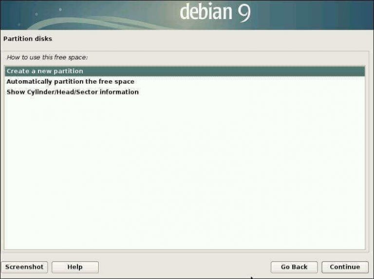 How To Install Debian 9 Stretch Step By Step With Snapshots
