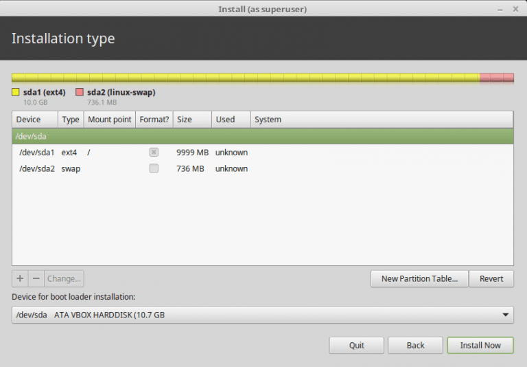 How To Install Linux Mint 18 “Sarah” – Cinnamon With Screenshots