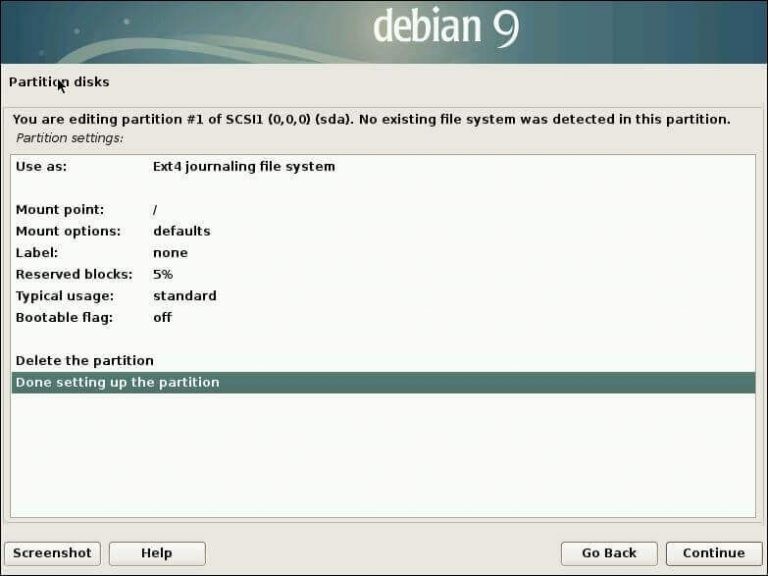 How To Install Debian 9 Stretch Step By Step With Snapshots
