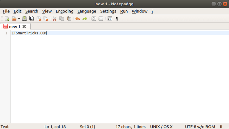Install Notepadqq Text Editor In Ubuntu 18.04 - A Alternative To Notepad++