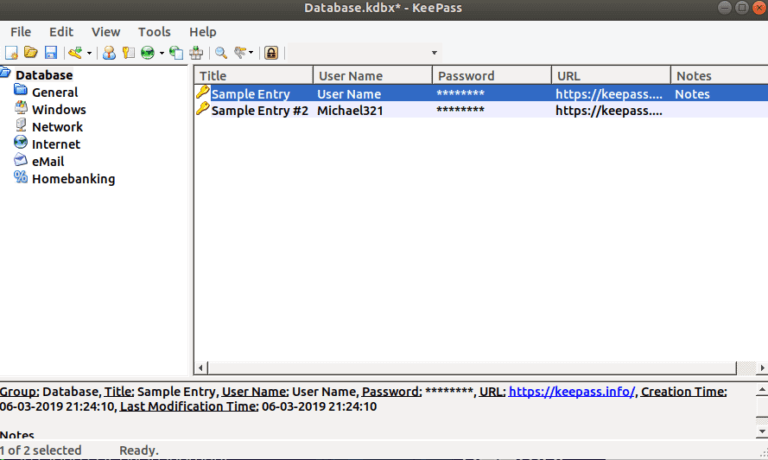 How To Install KeePass2 Password Manager In Ubuntu