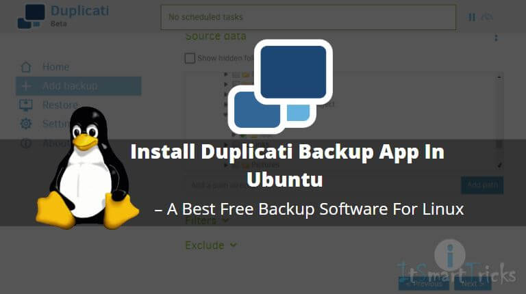 How To Install Duplicati Backup App In Ubuntu - Linux Backup App